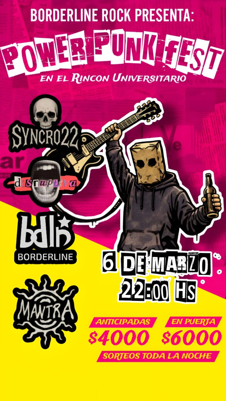 Power Punk Fest: Noche de punk rock alternativo - San Fernando